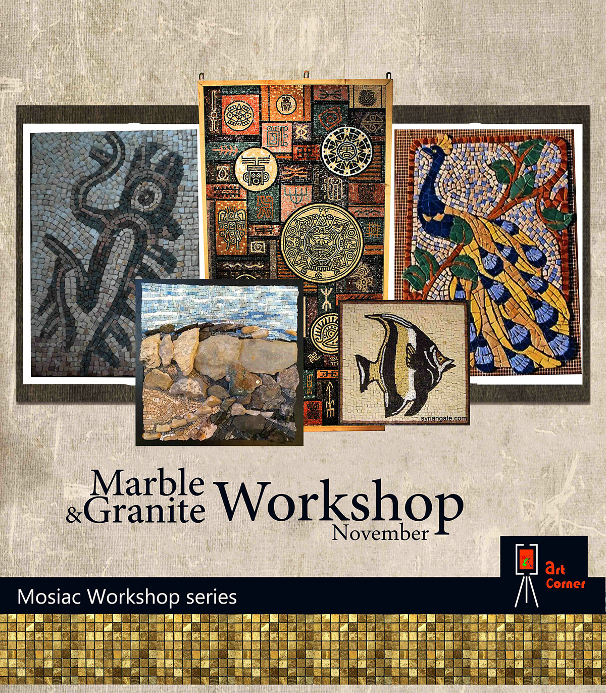 ArtStation - Graphic Work For Art Corner Studio