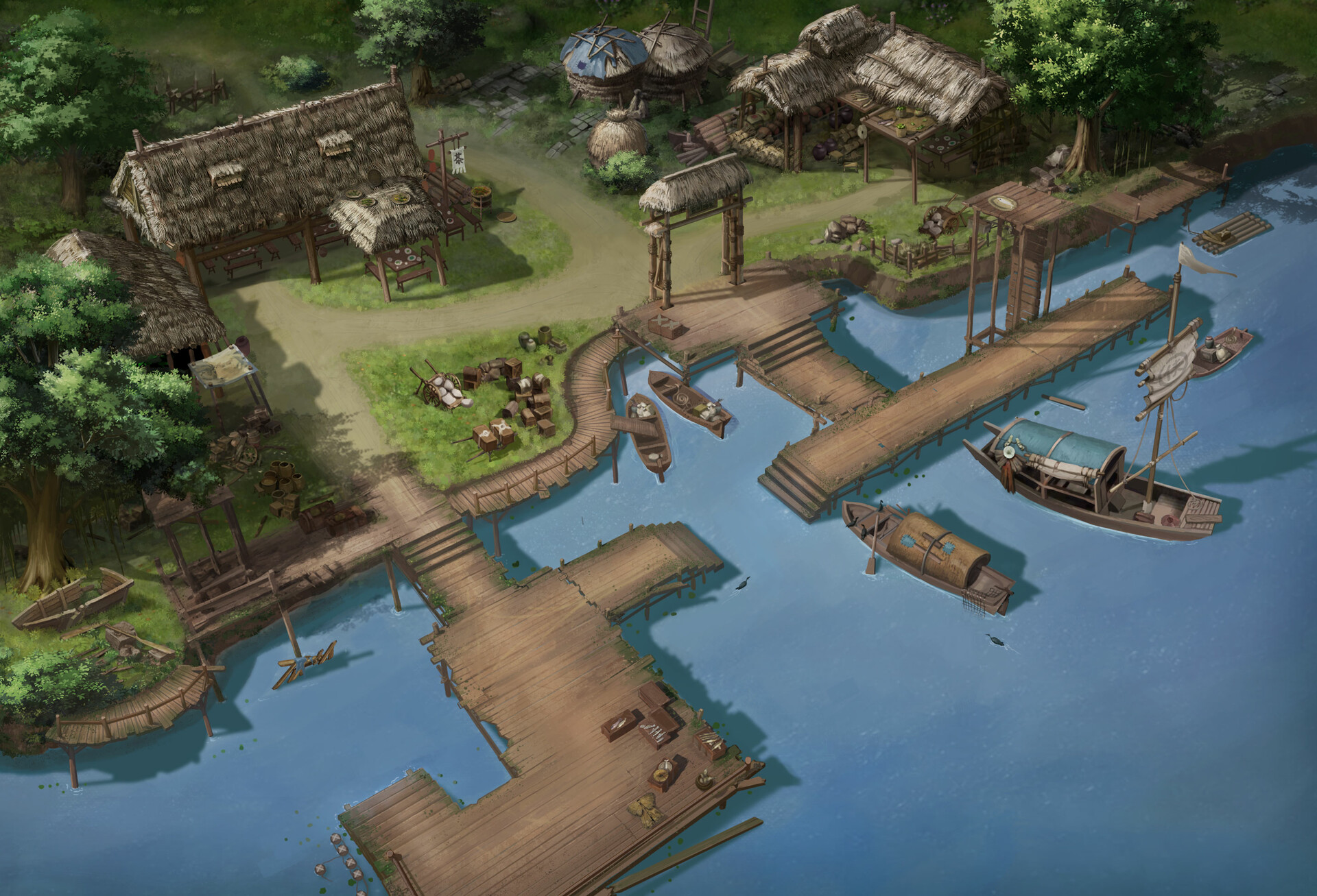 Min Luo - Suburban Wharf Planning design