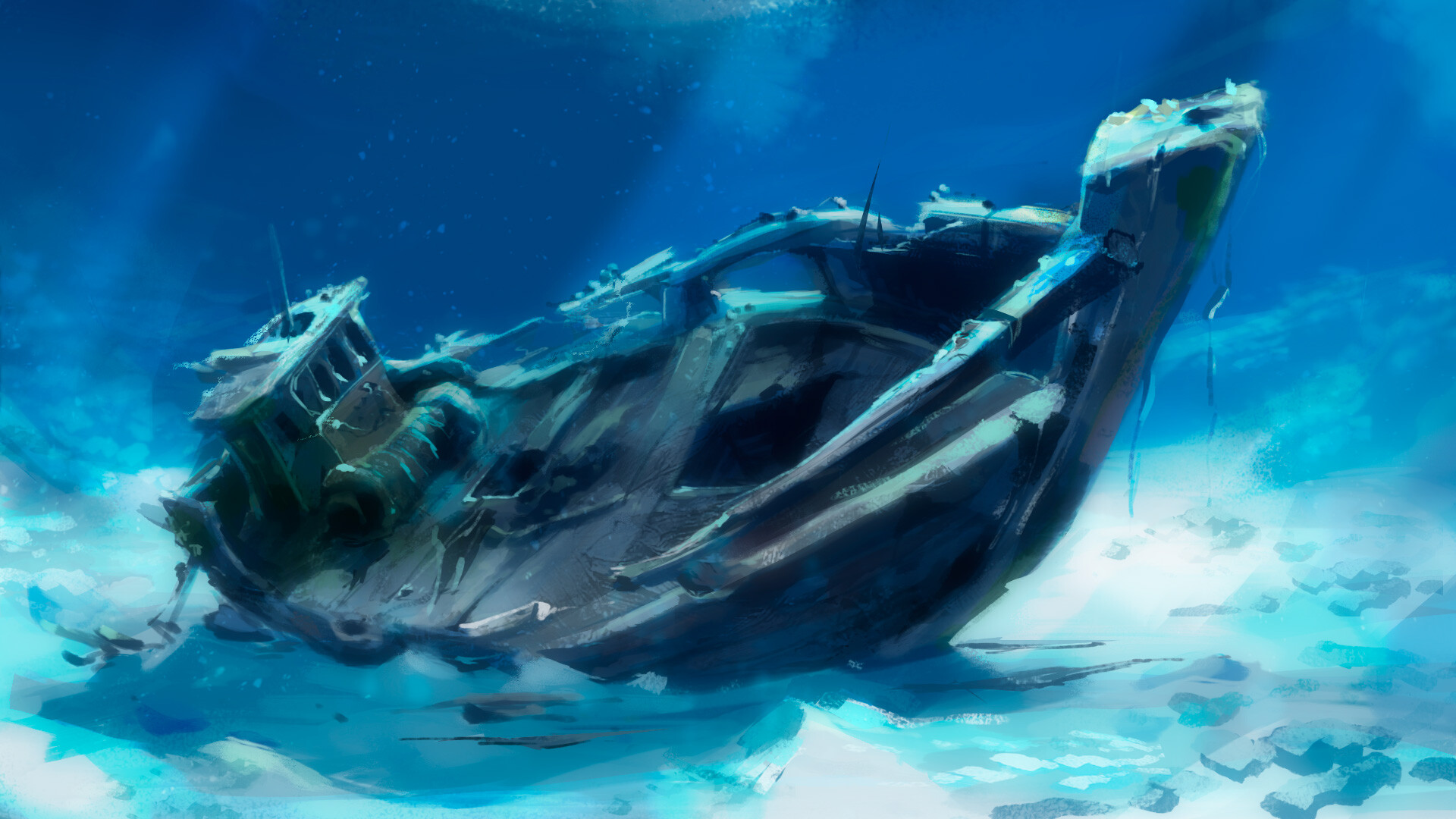 Marina Goryacheva - underwater env draft