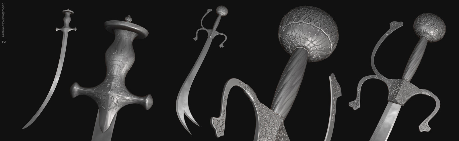 Warren CG - Gilgamesh & Enkidu