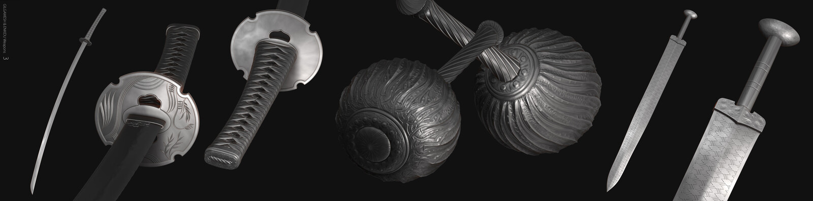 Warren CG - Gilgamesh & Enkidu