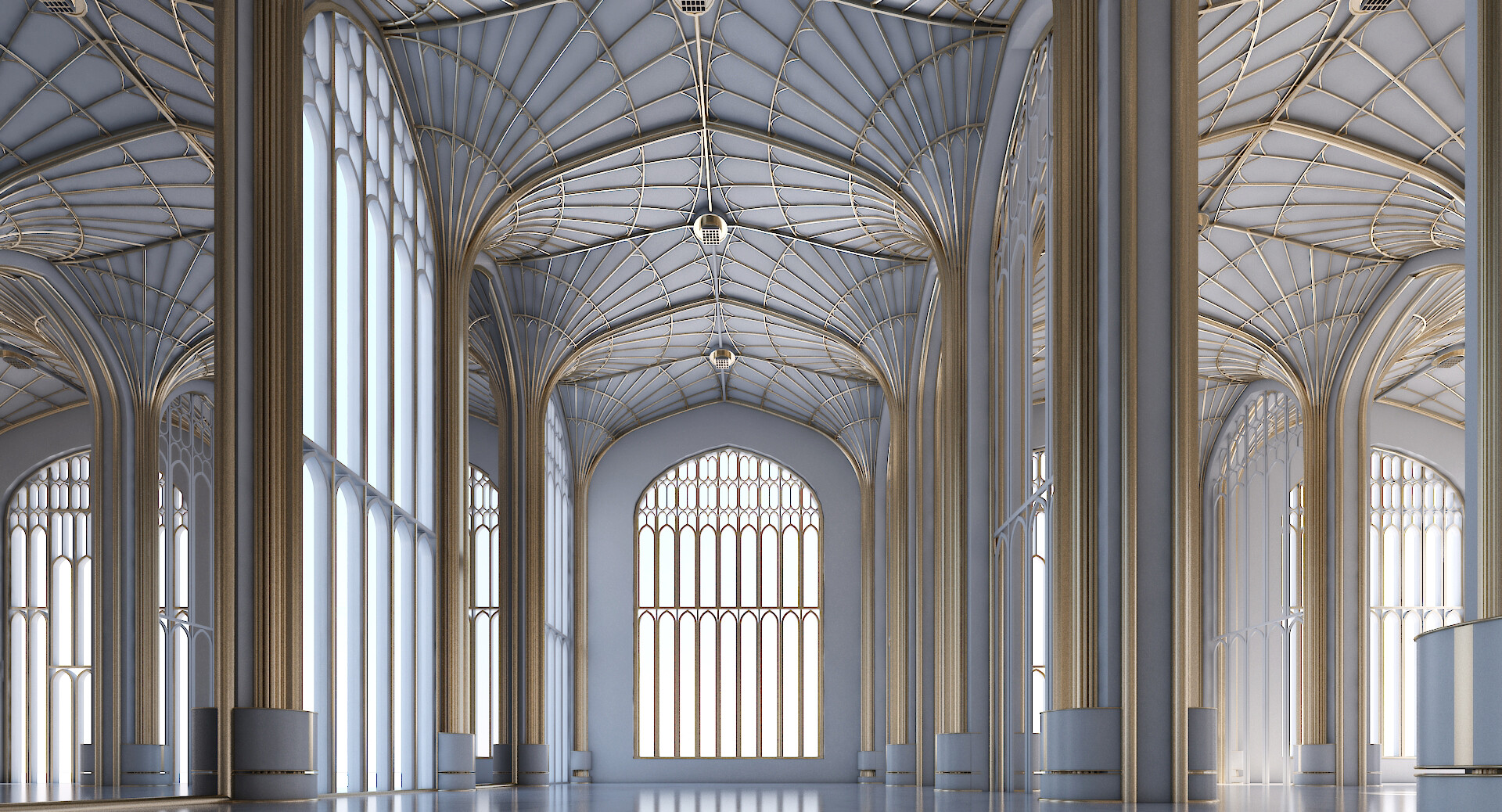 Giimann . - Futuristic Cathedral Concept