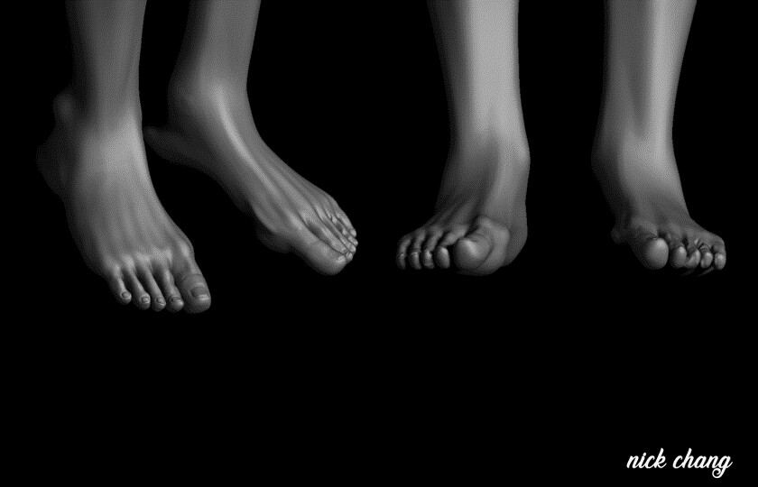 Nick Chang - Sculpt Realistic Anatomy in ZBrush (Female)