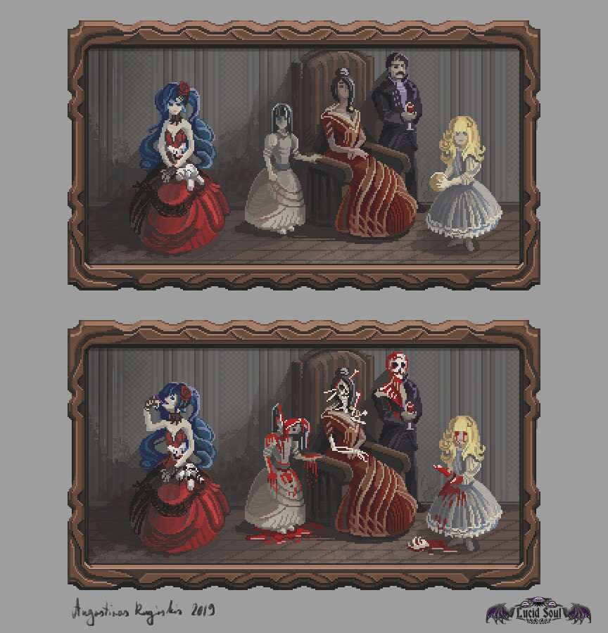 ArtStation - Cursed Portrait