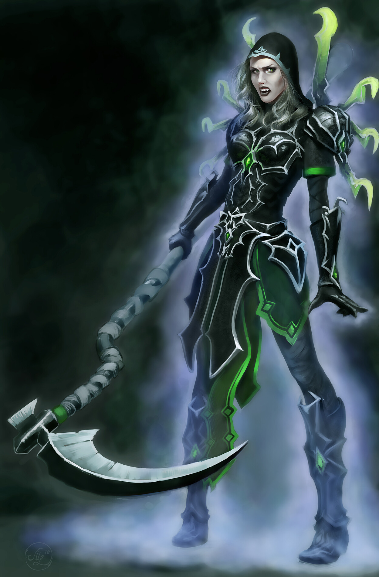 ArtStation - Lady Vampire