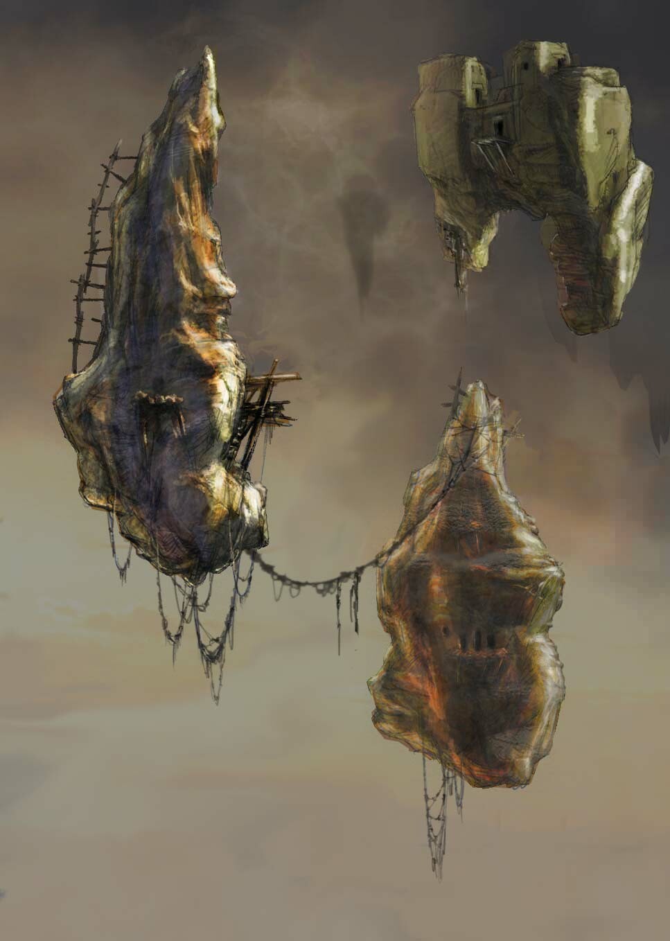 ArtStation - Floating Rocks