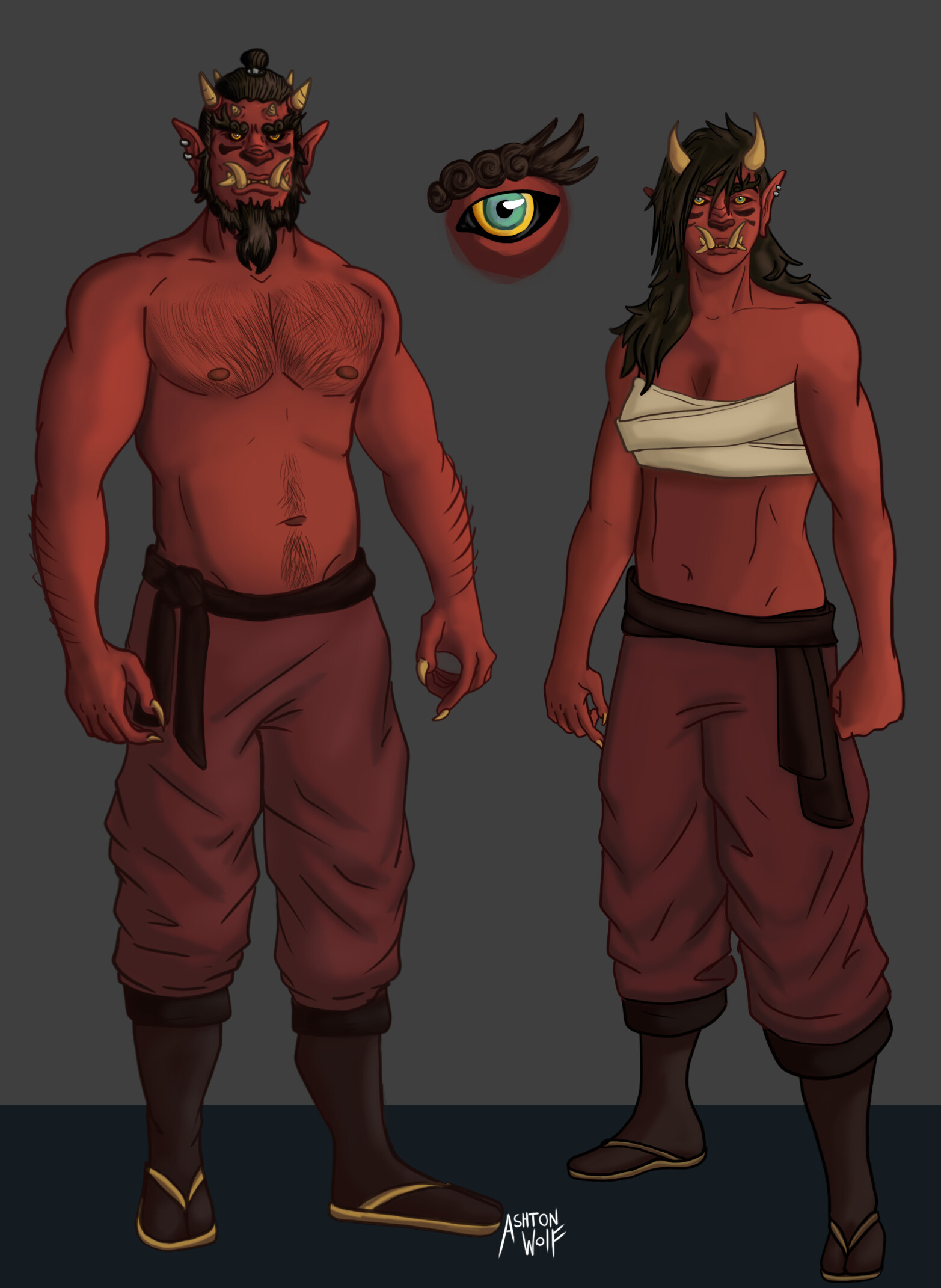 Ashton Wolf - Oni Concept