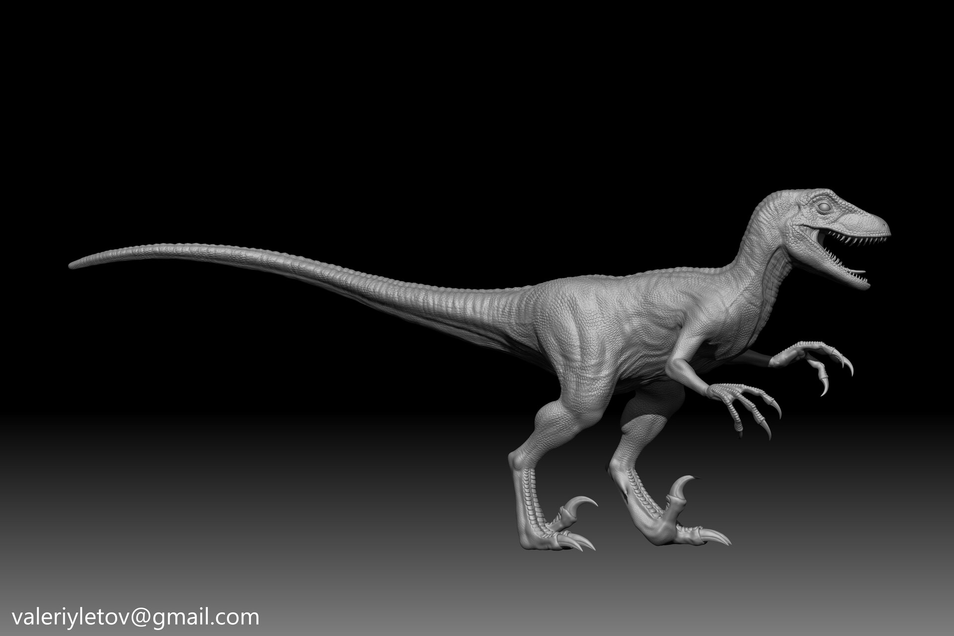 ArtStation - velociraptor