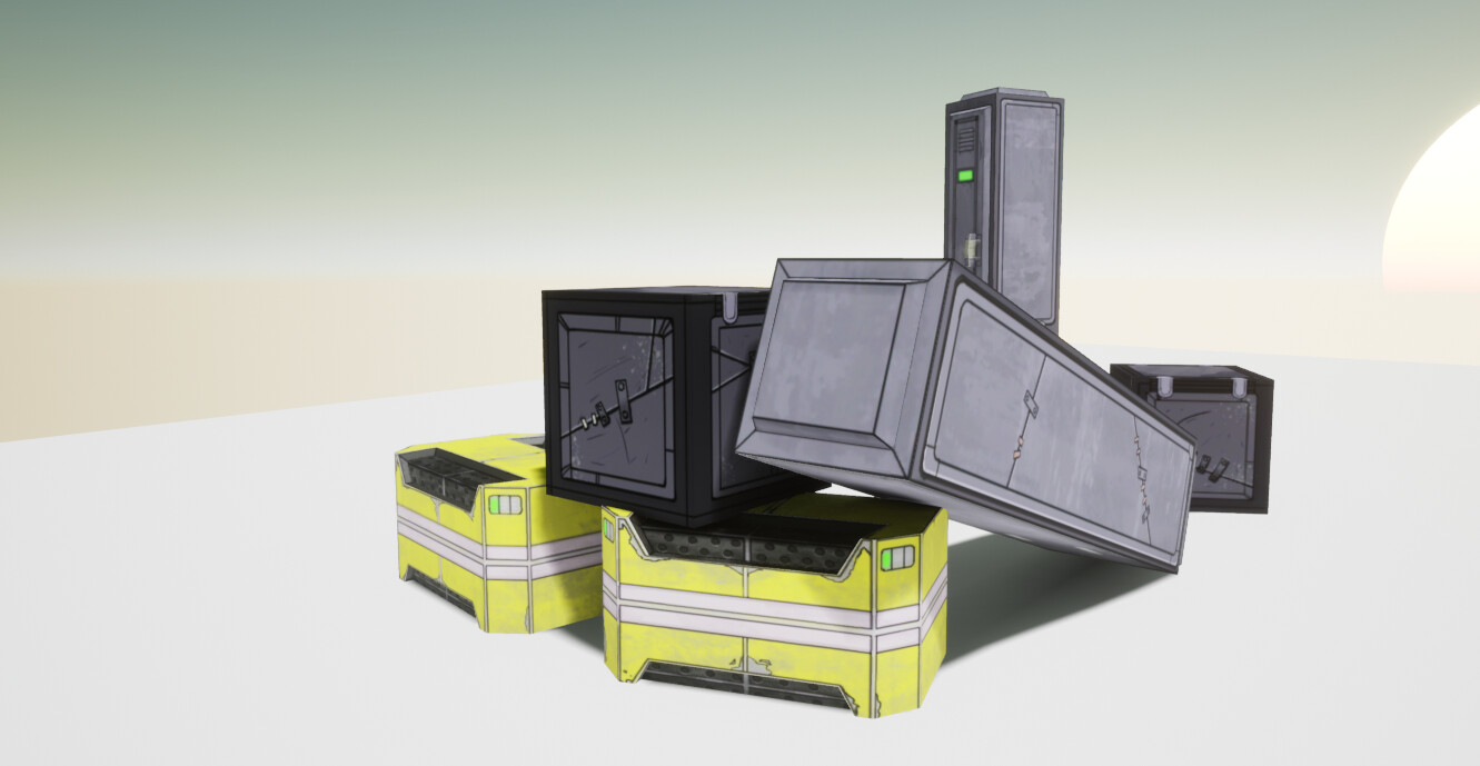 ArtStation - Random Borderlands containers