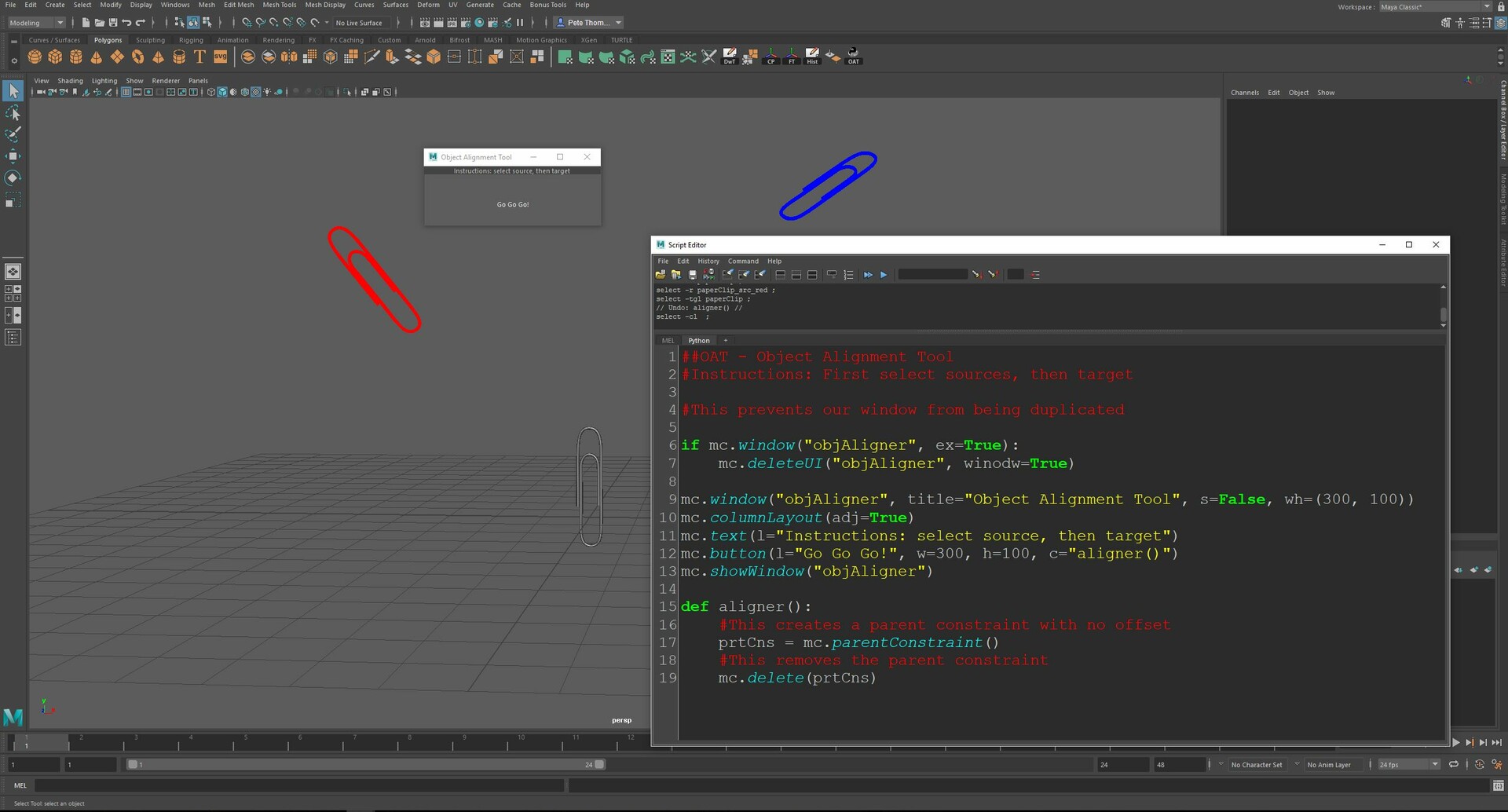 ArtStation - MAYA/PYTHON2 - "TRAINING & DEVELOPMENT"