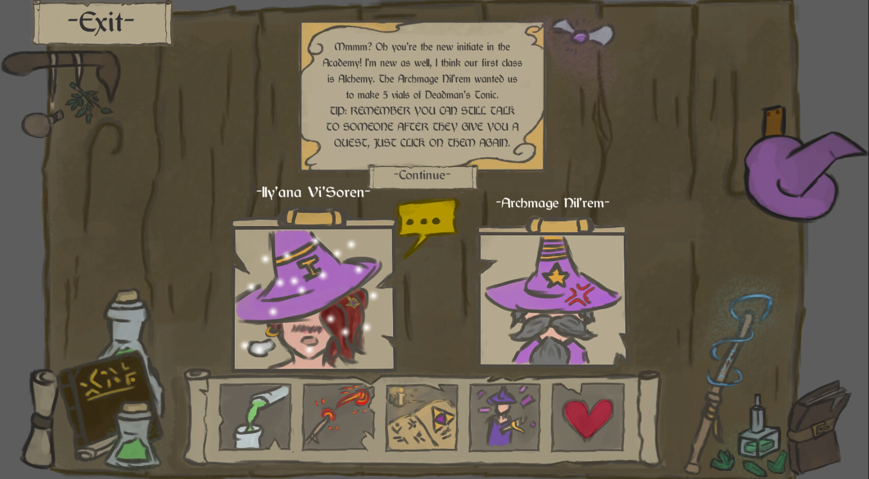 ArtStation - Stylised Fantasy Game User Interface