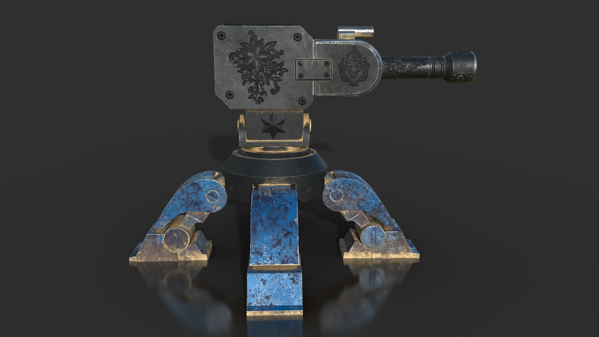 ArtStation - Robot_cannon