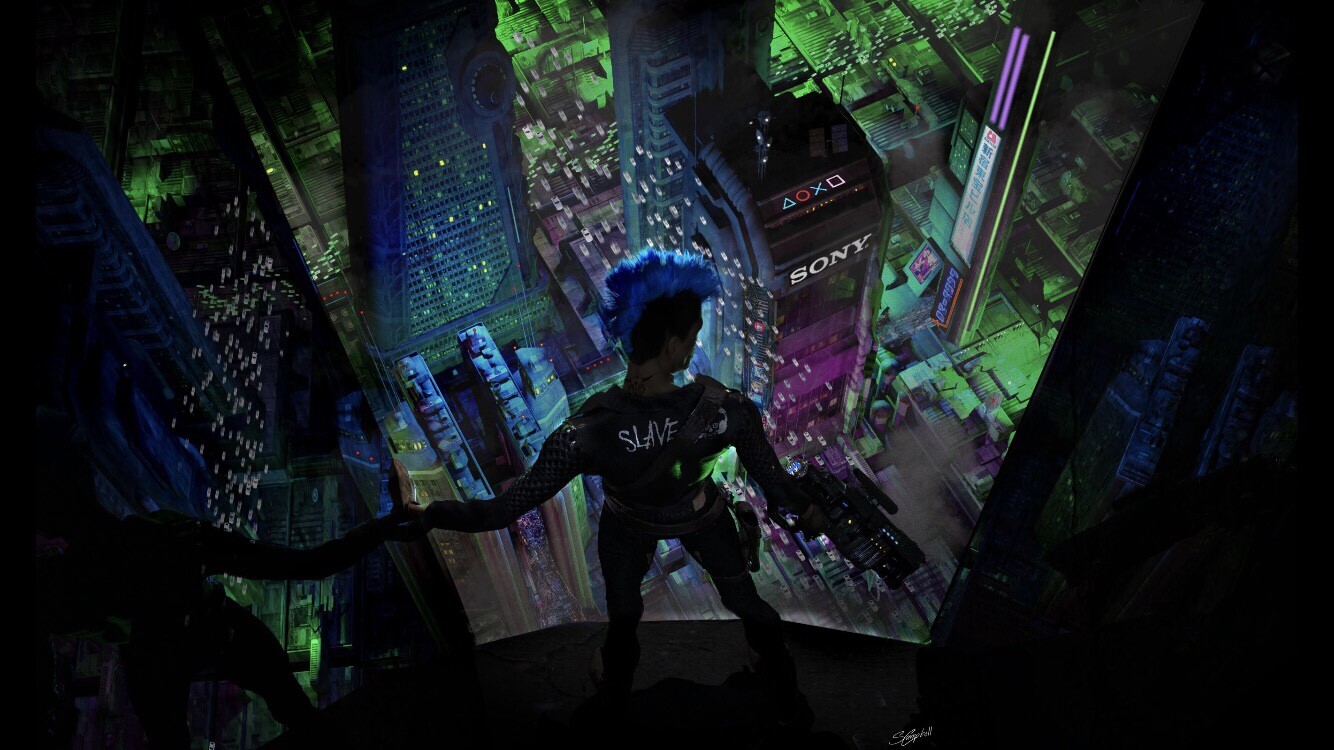 Overwatch by Steve Campbell : r/Cyberpunk