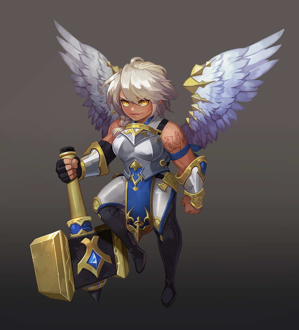 Joung C - Fantasy Stars: Battle Arena - characters