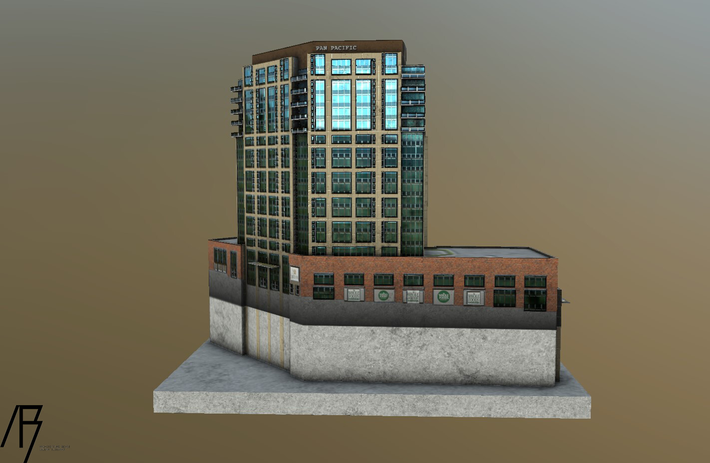 ArtStation - Pan Pacific Seattle