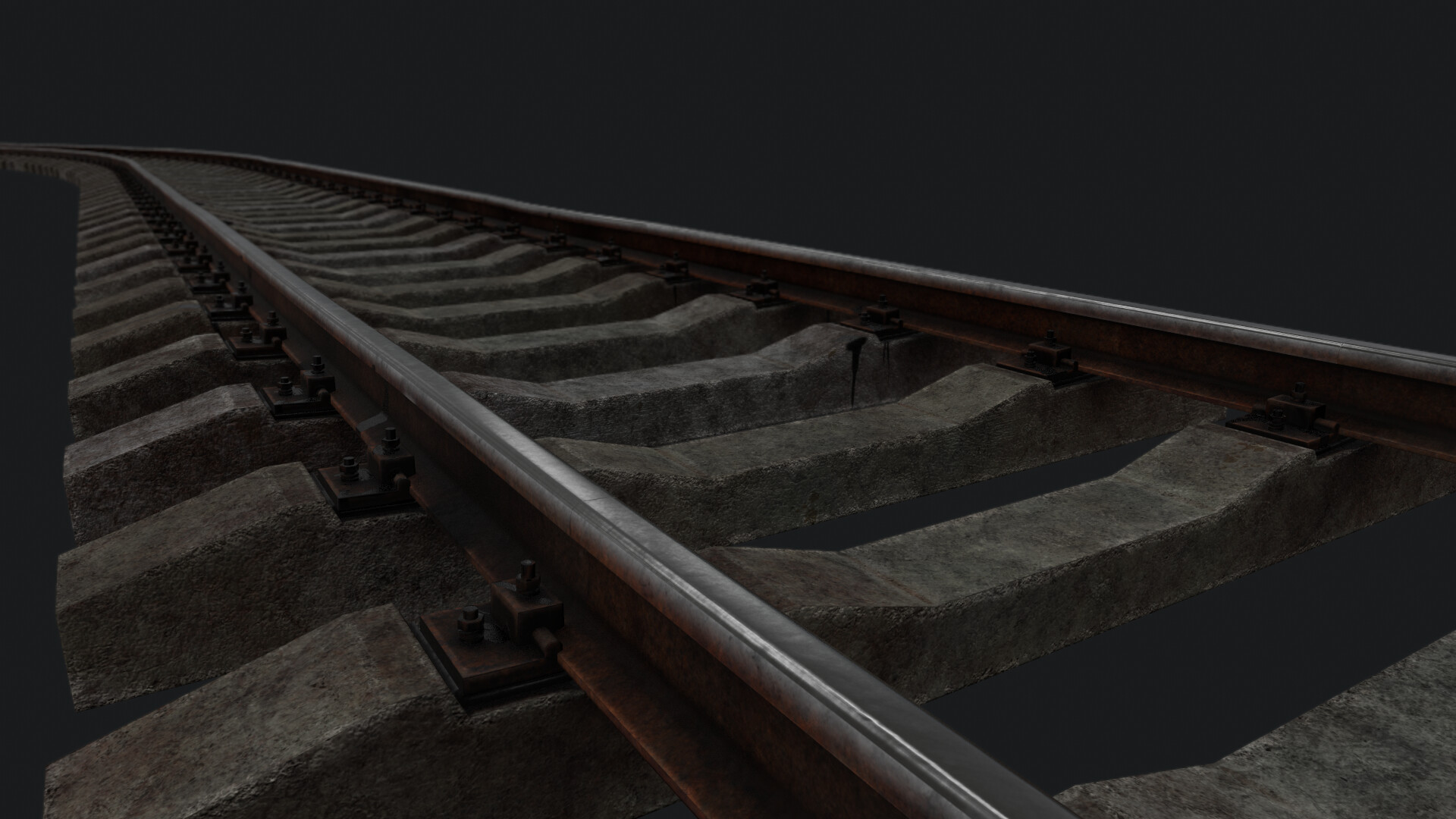 ArtStation - Railway Rails