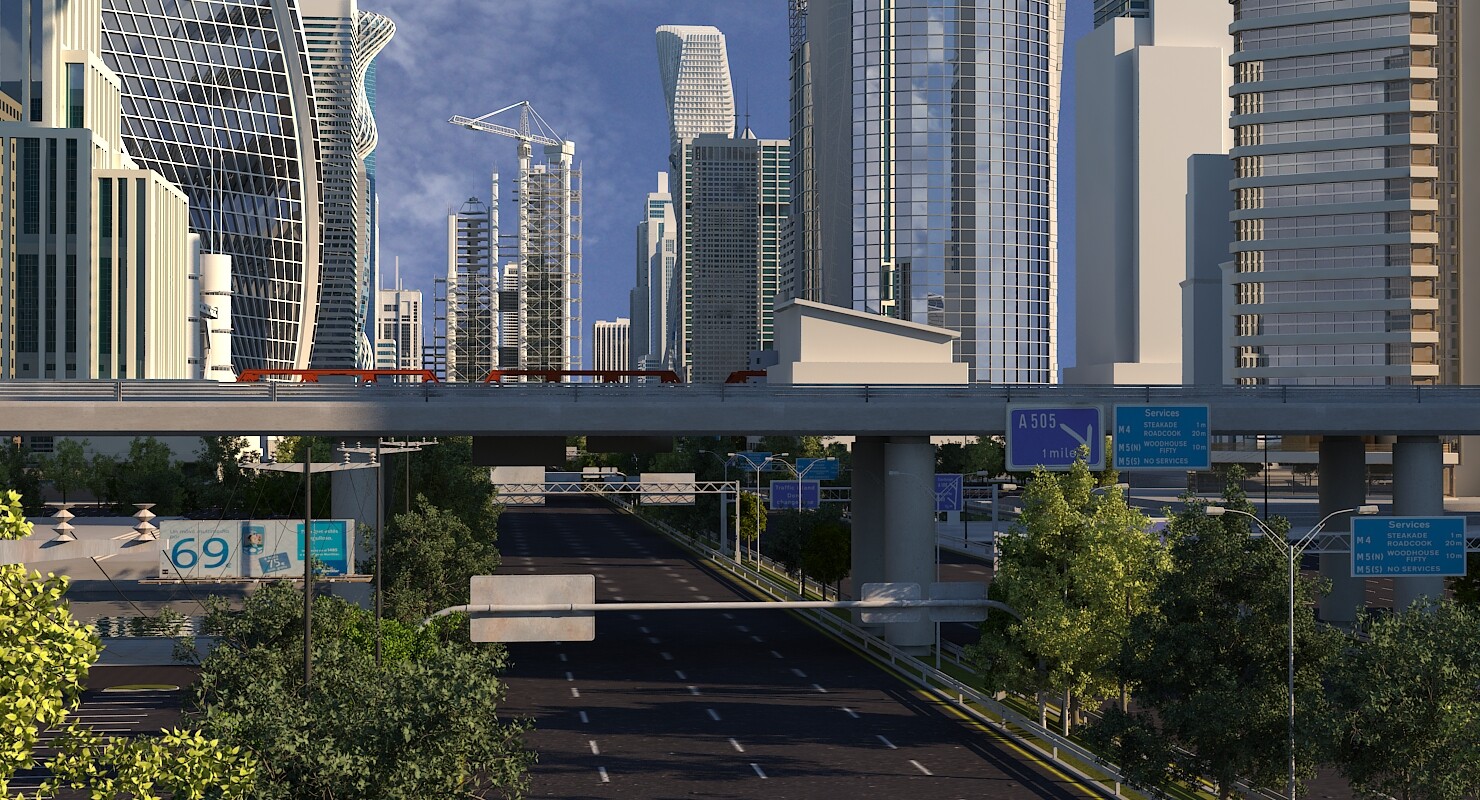 ArtStation - High Definition City