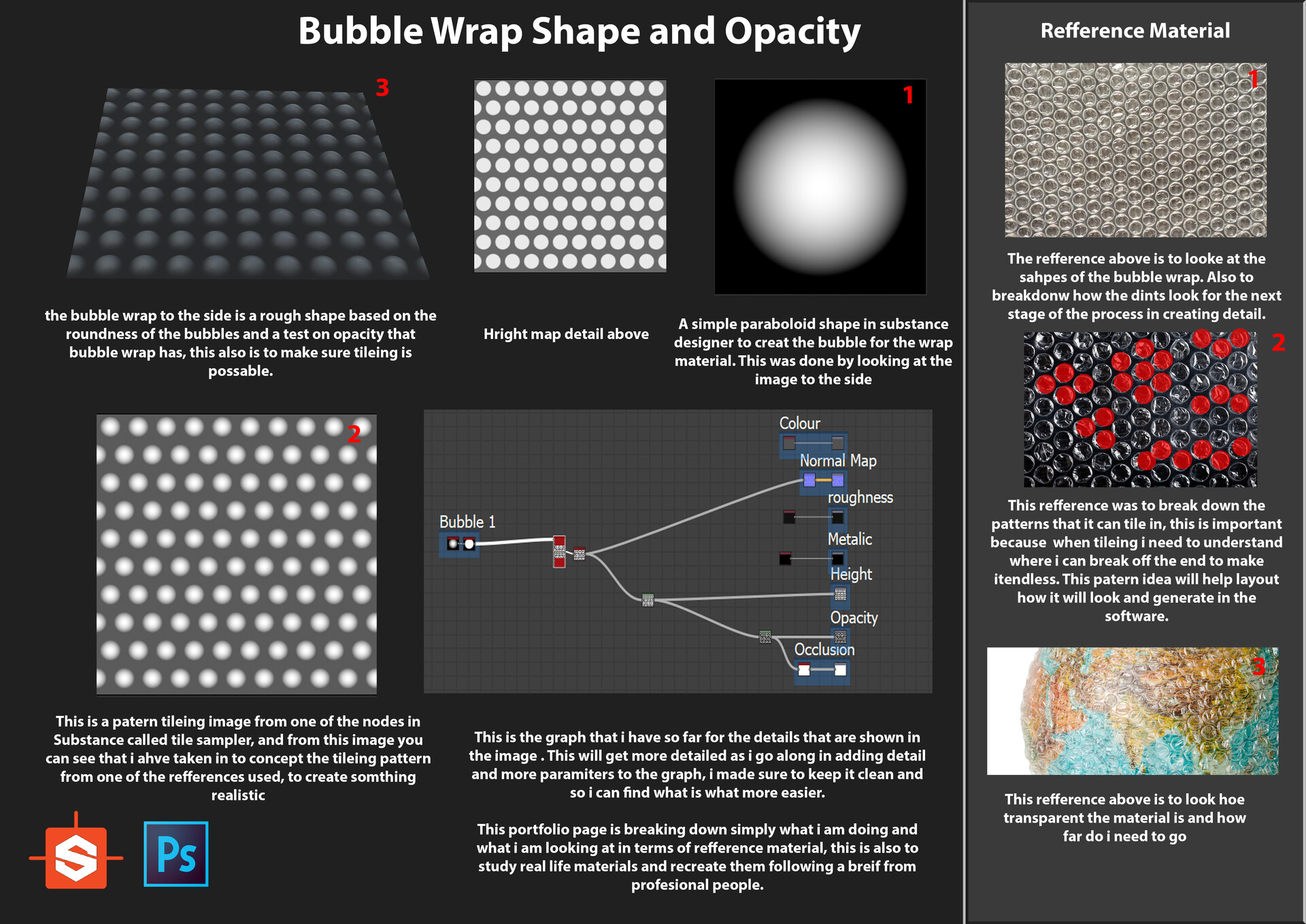 ArtStation - Bubble Wrap Opacity and Shape