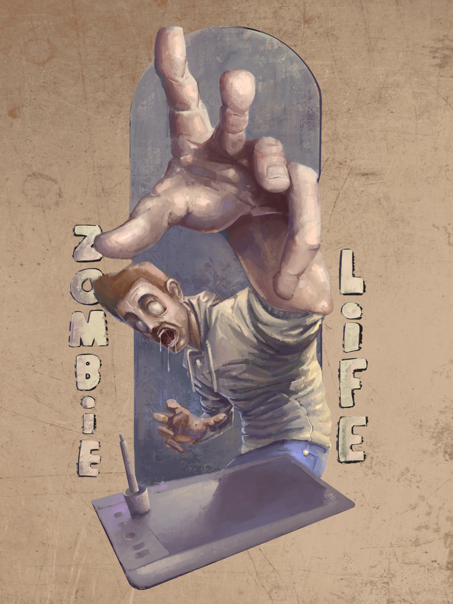 ArtStation - zombie life