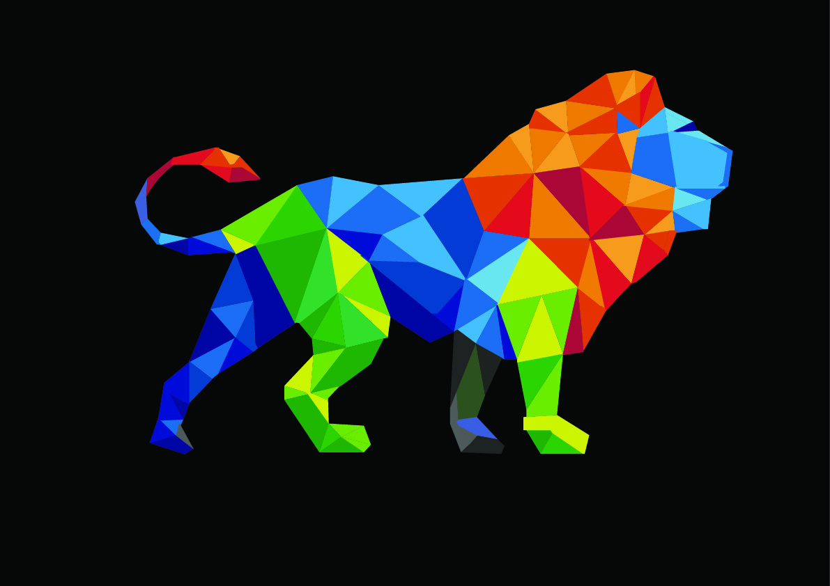 ArtStation - Polygonal art