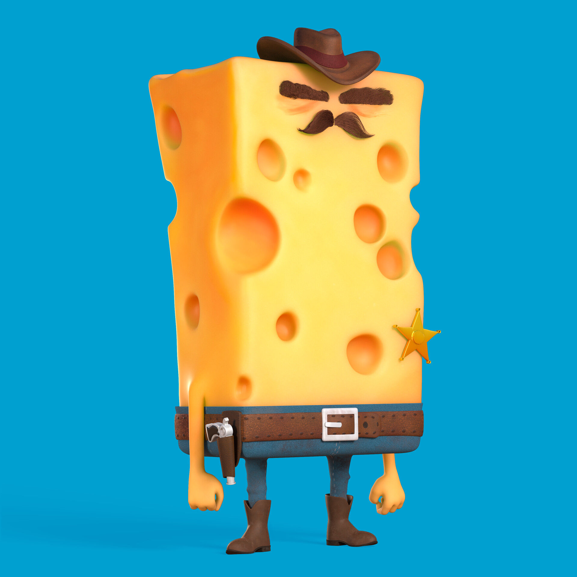 ArtStation - Sheriff Cheese
