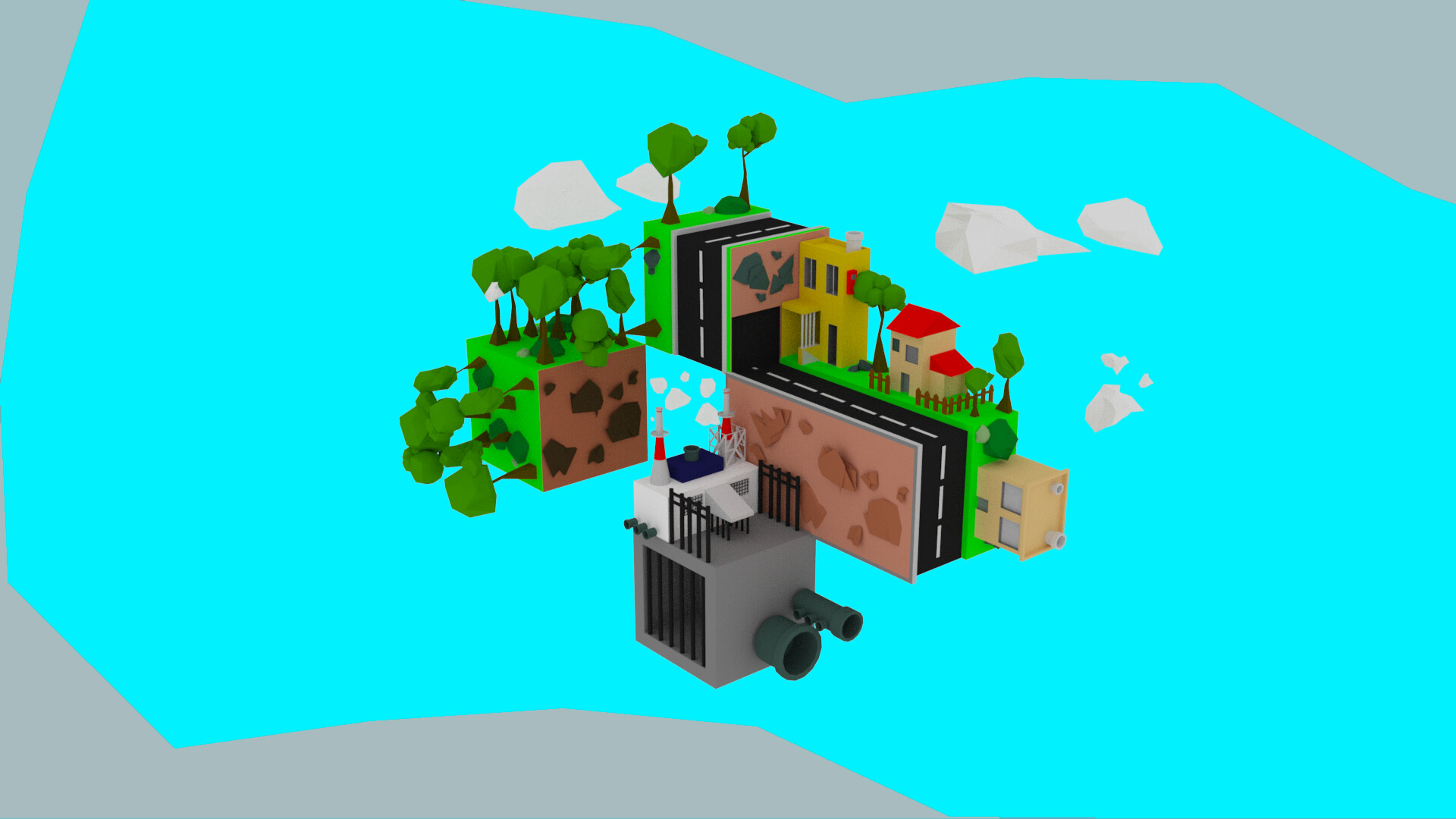 ArtStation - Cube World