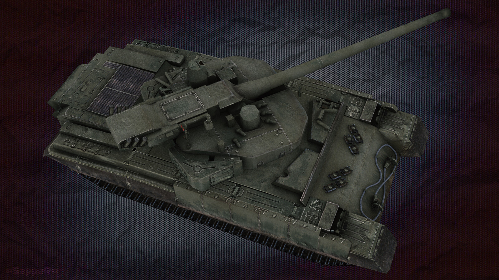 Serg Sapper - Experimental Tank Object-490A