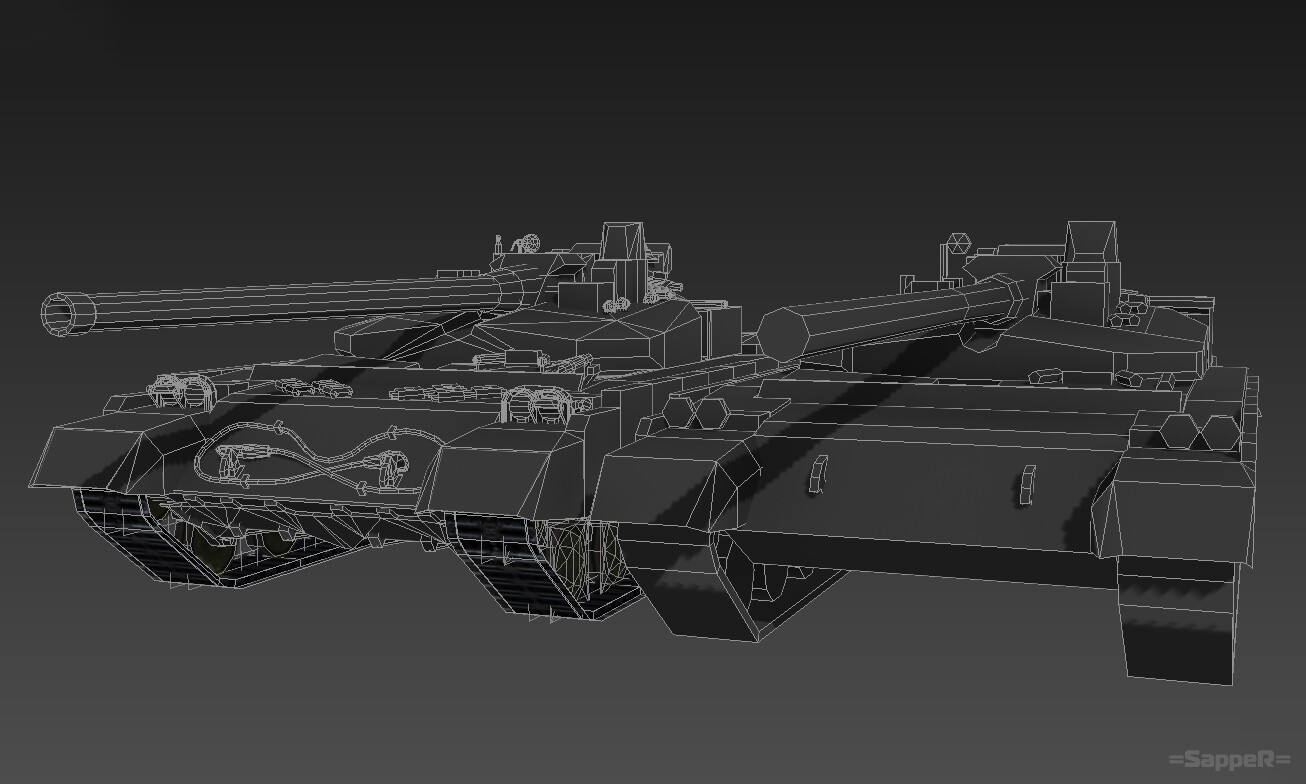 Serg Sapper - Experimental Tank Object-490A