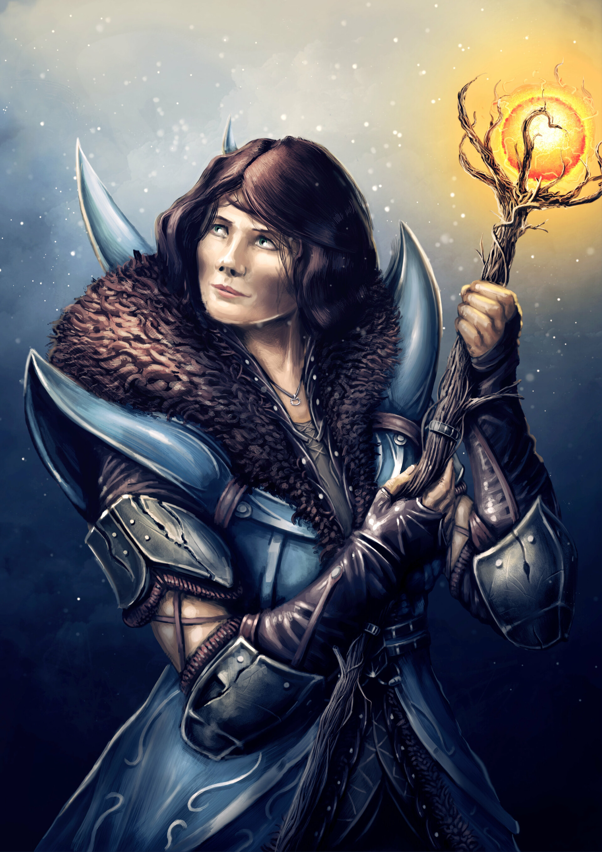 ArtStation - Snow Warlock