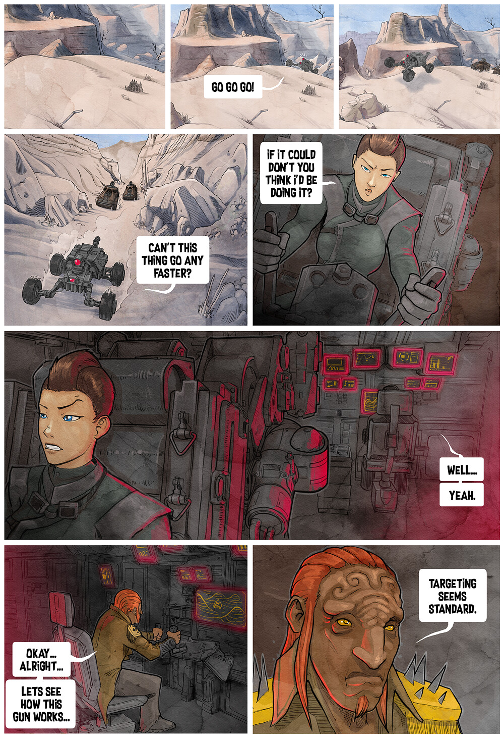 ArtStation - Comic Work