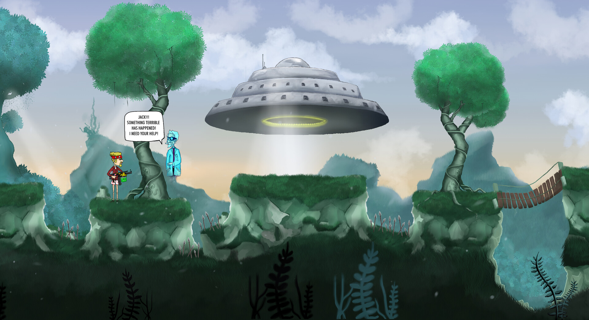 ArtStation - Jack Stone Vs The Corporation