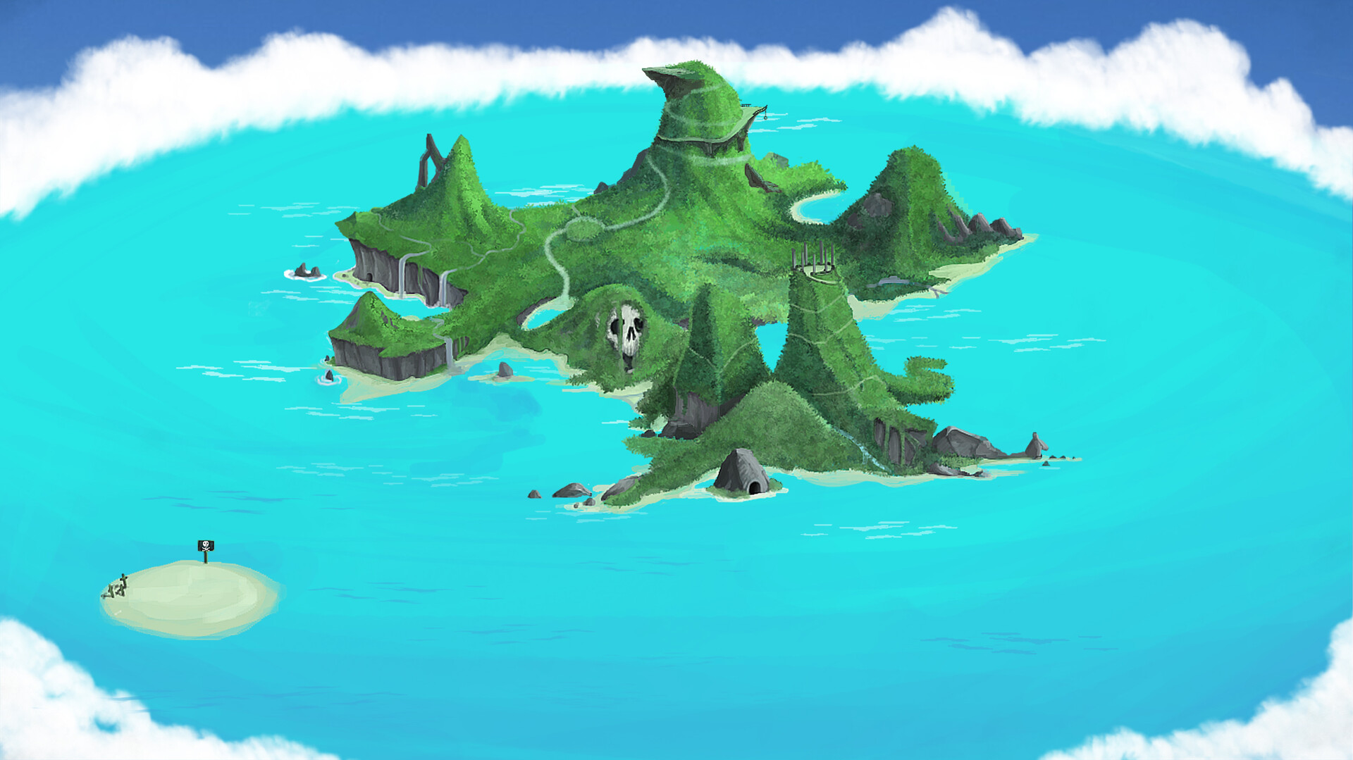 ArtStation - Pirate Island