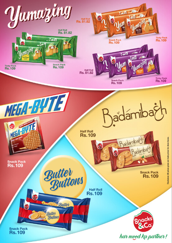 ArtStation - Snacks & Co. Biscuits Broucher