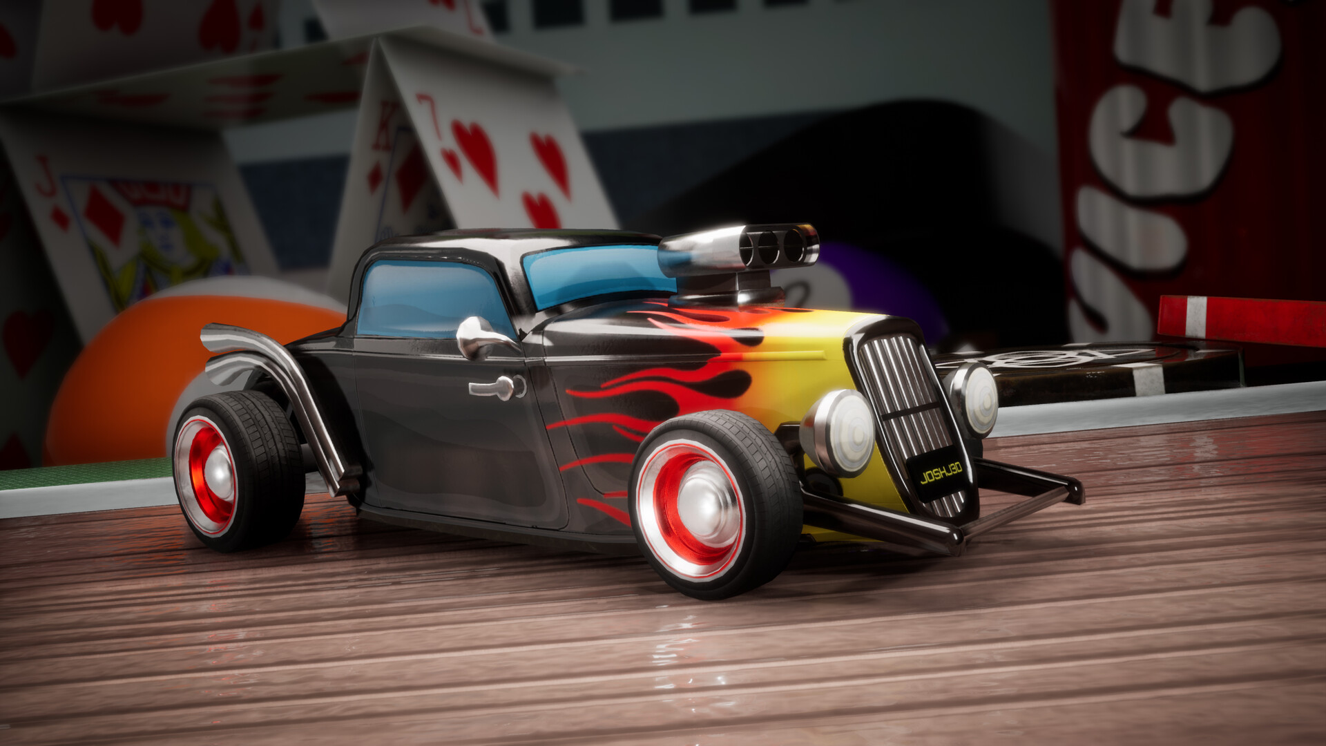 ArtStation - 33 Ford Hotrod MicroMachine Fanart