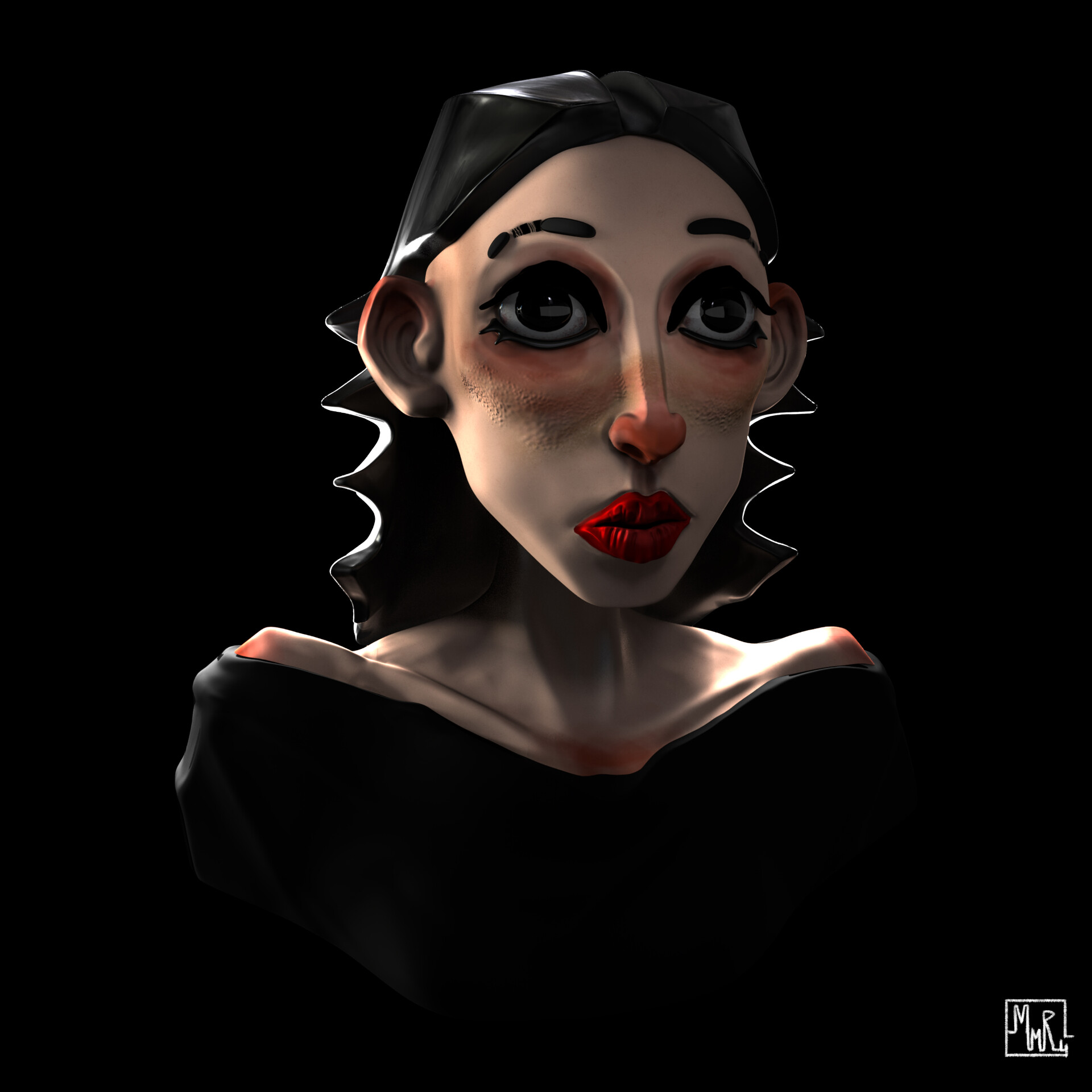 Perrine Desby - The ANGULAR WOMAN "Bea"