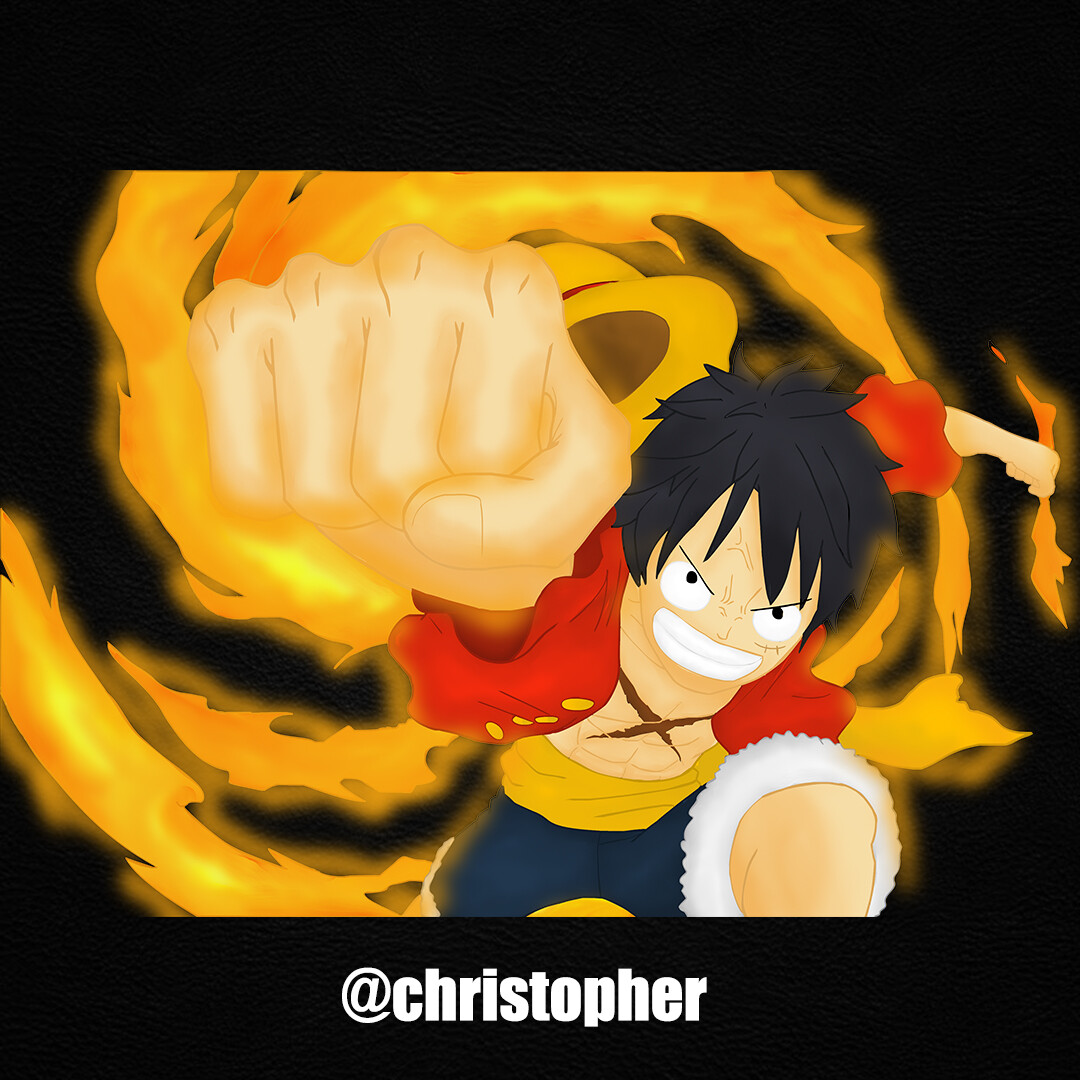 ArtStation - One Piece - Luffy