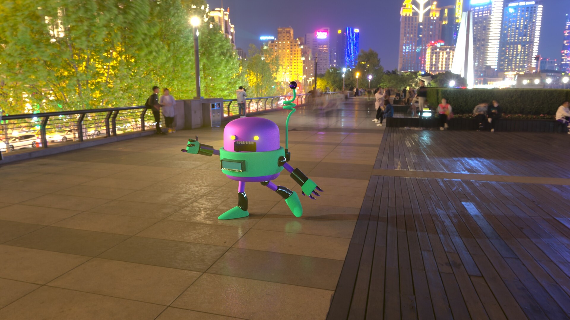 ArtStation - ROBOT RENDER 3D