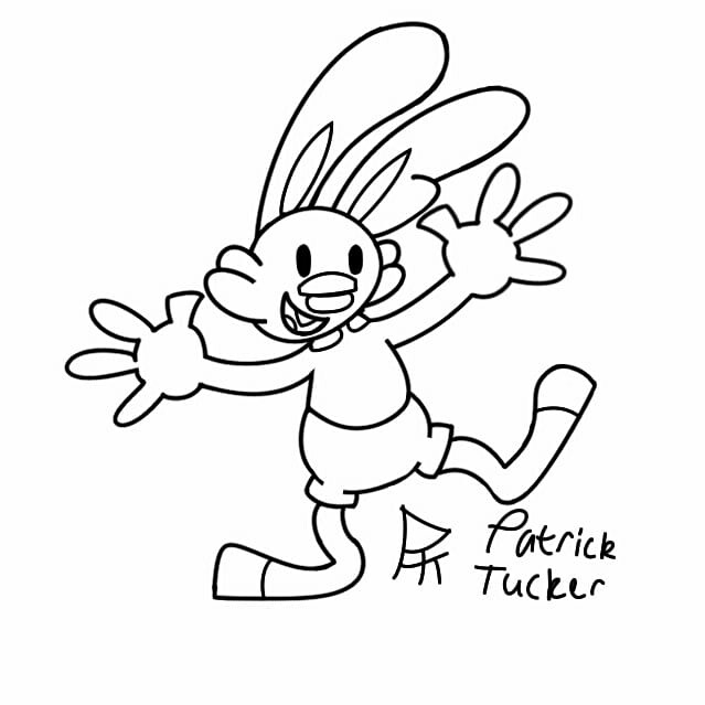 oswald weenie coloring pages