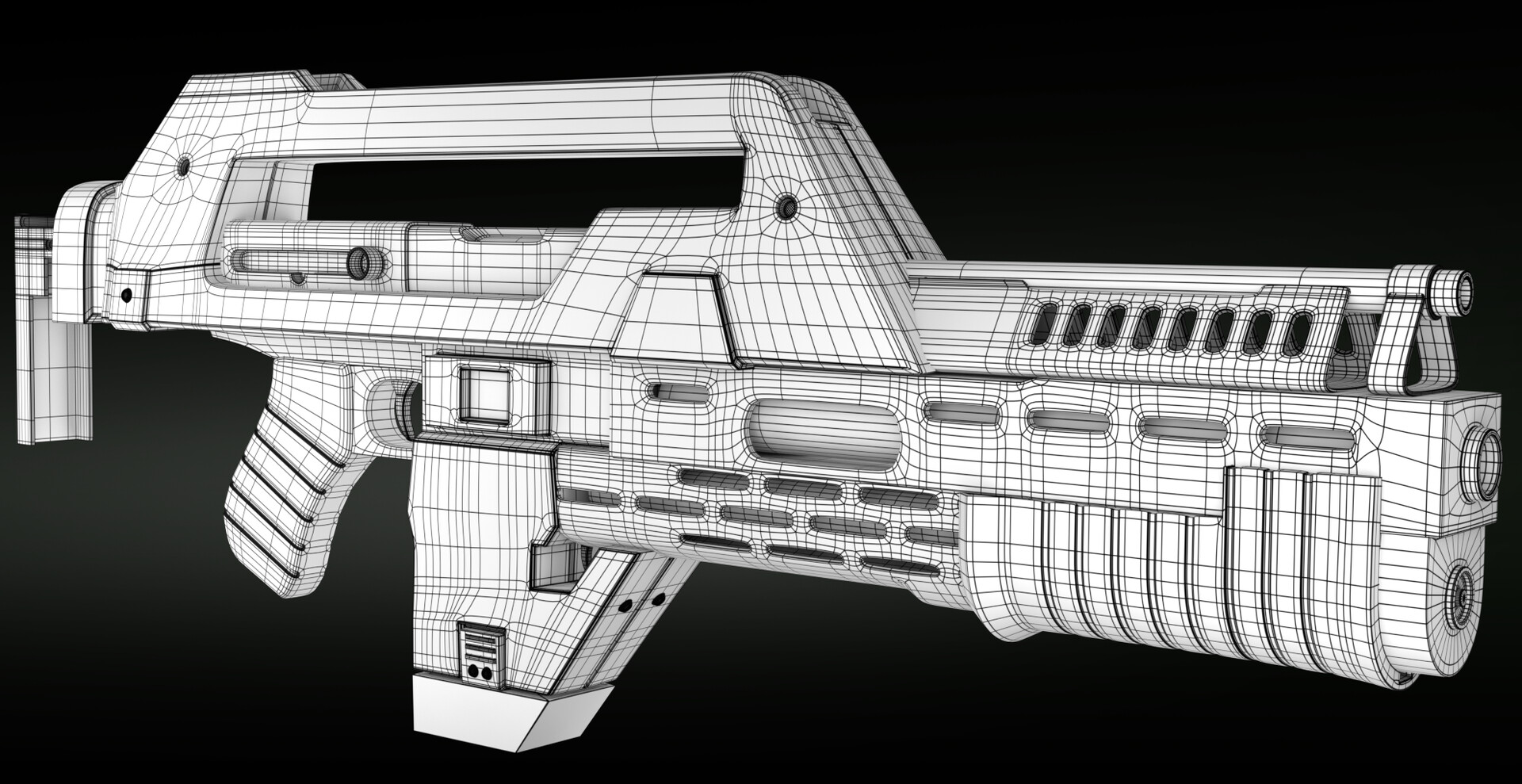 ArtStation - Pulse Rifle
