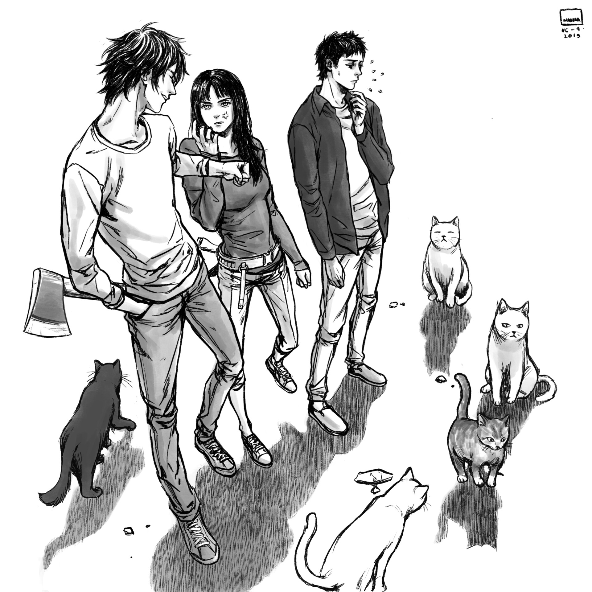 ArtStation - More doodles of UNDAUNTED ocs