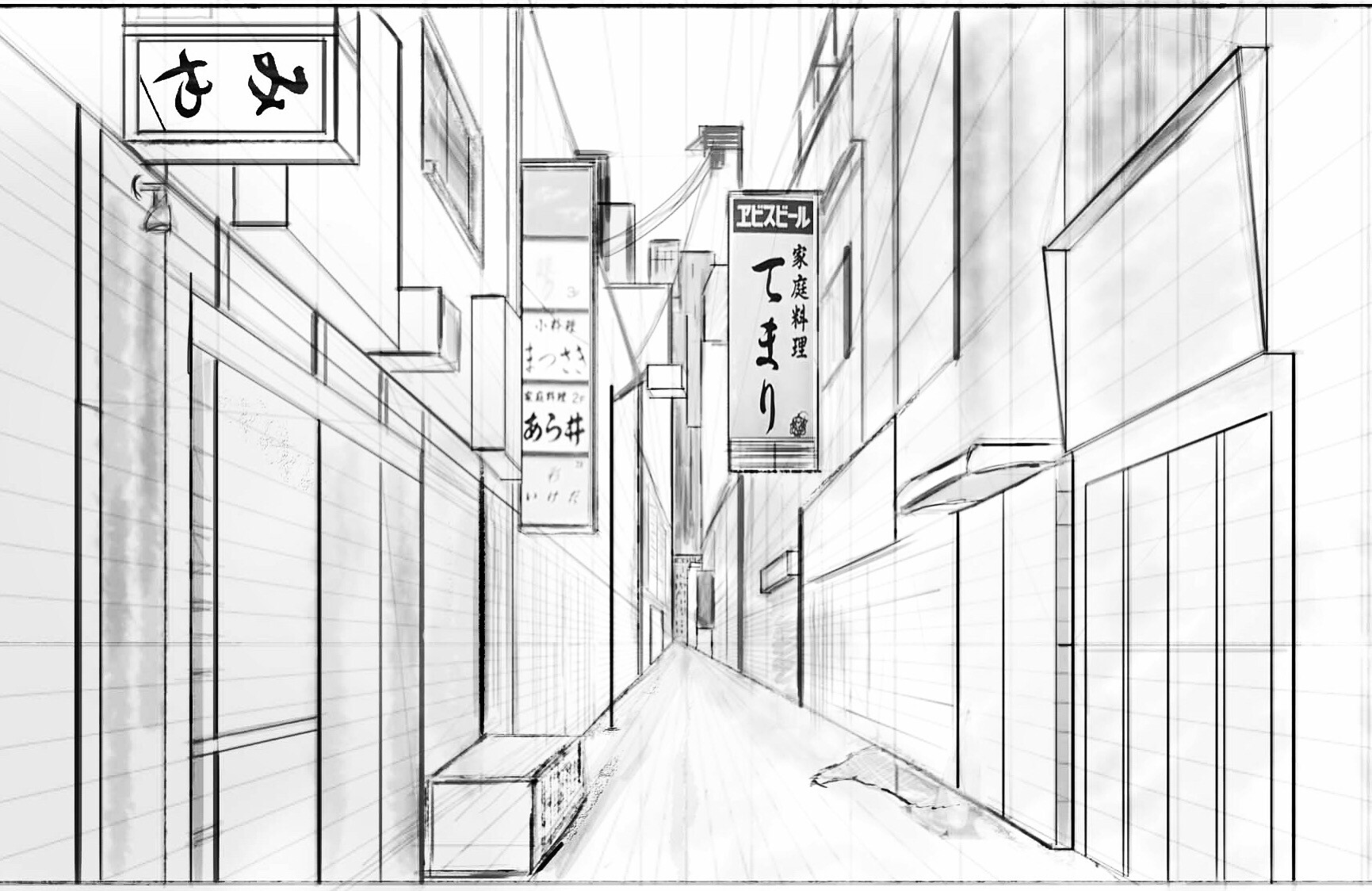 ArtStation - 1 Point Alley