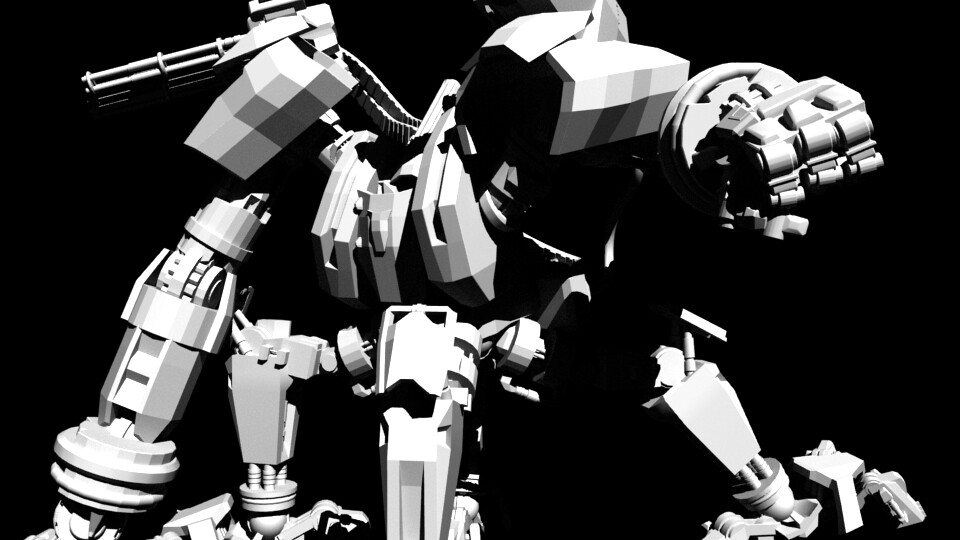 ArtStation - Heavy Mecha