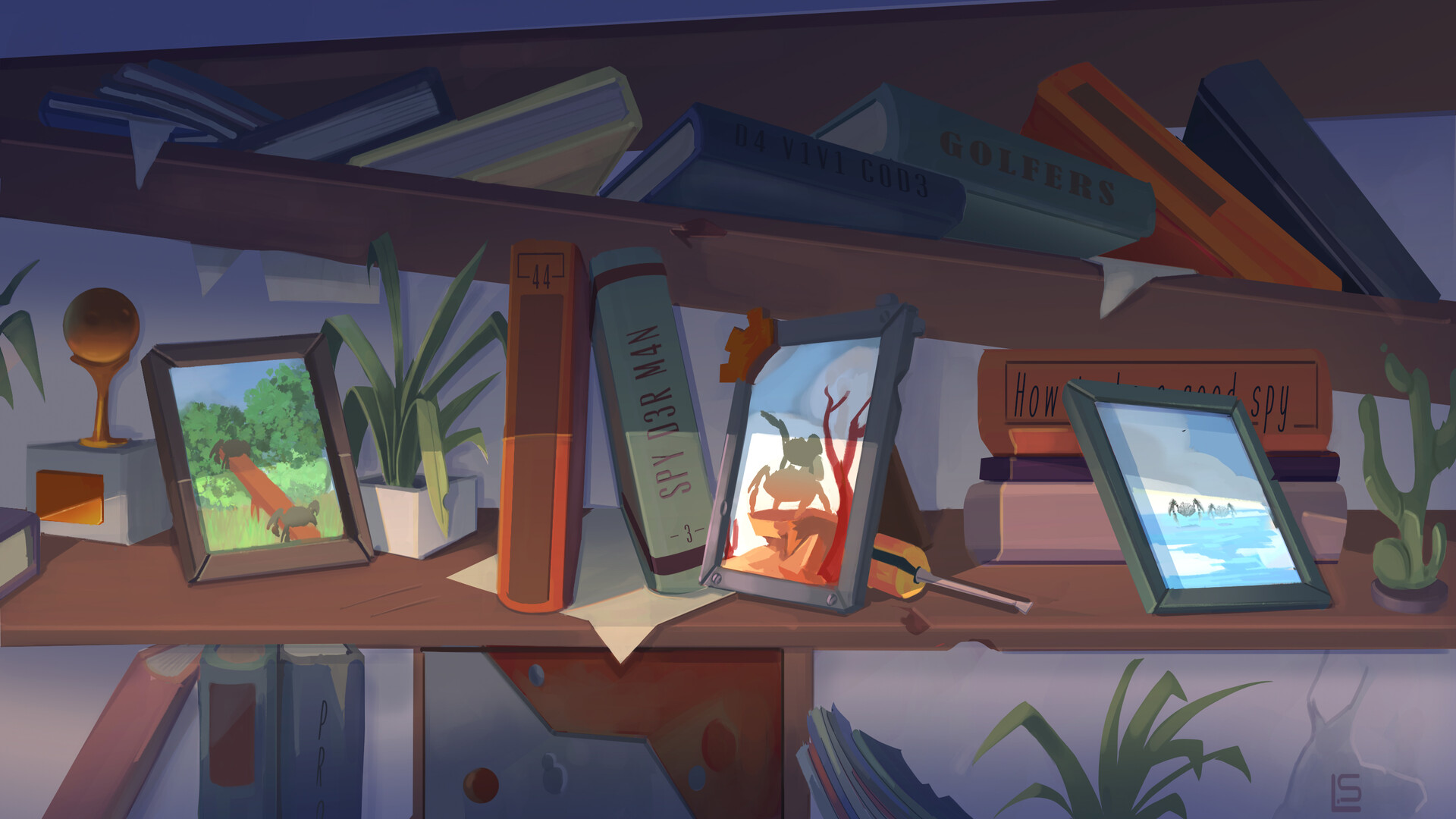 Lucas Sorrenti - Code S44 Teaser concept art