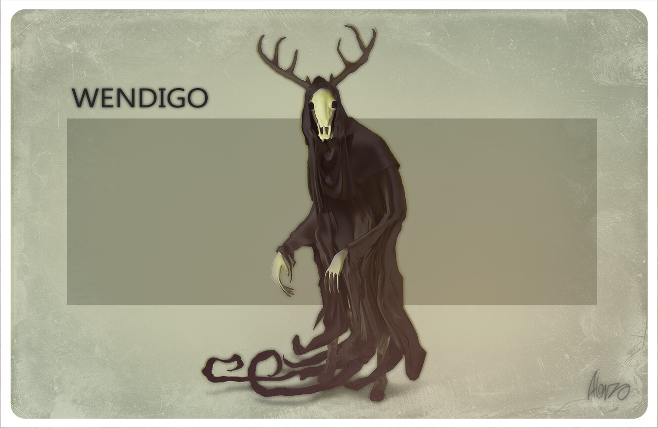 ArtStation - WENDIGO concept art