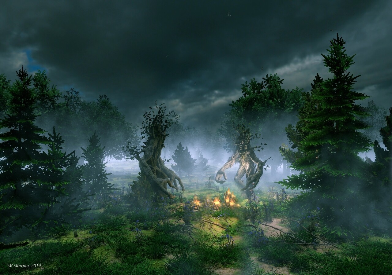 ArtStation - The guardians of the forest