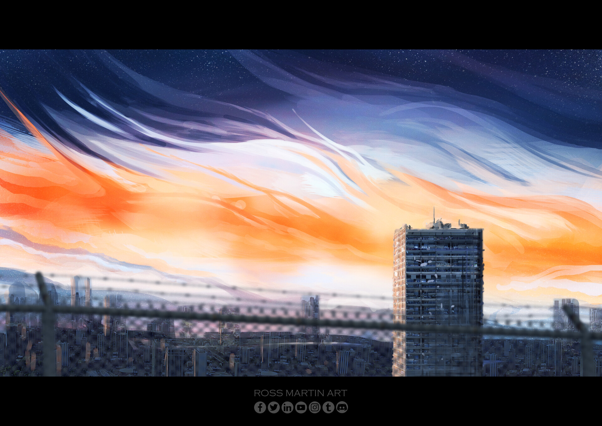 ArtStation - Burning Sky