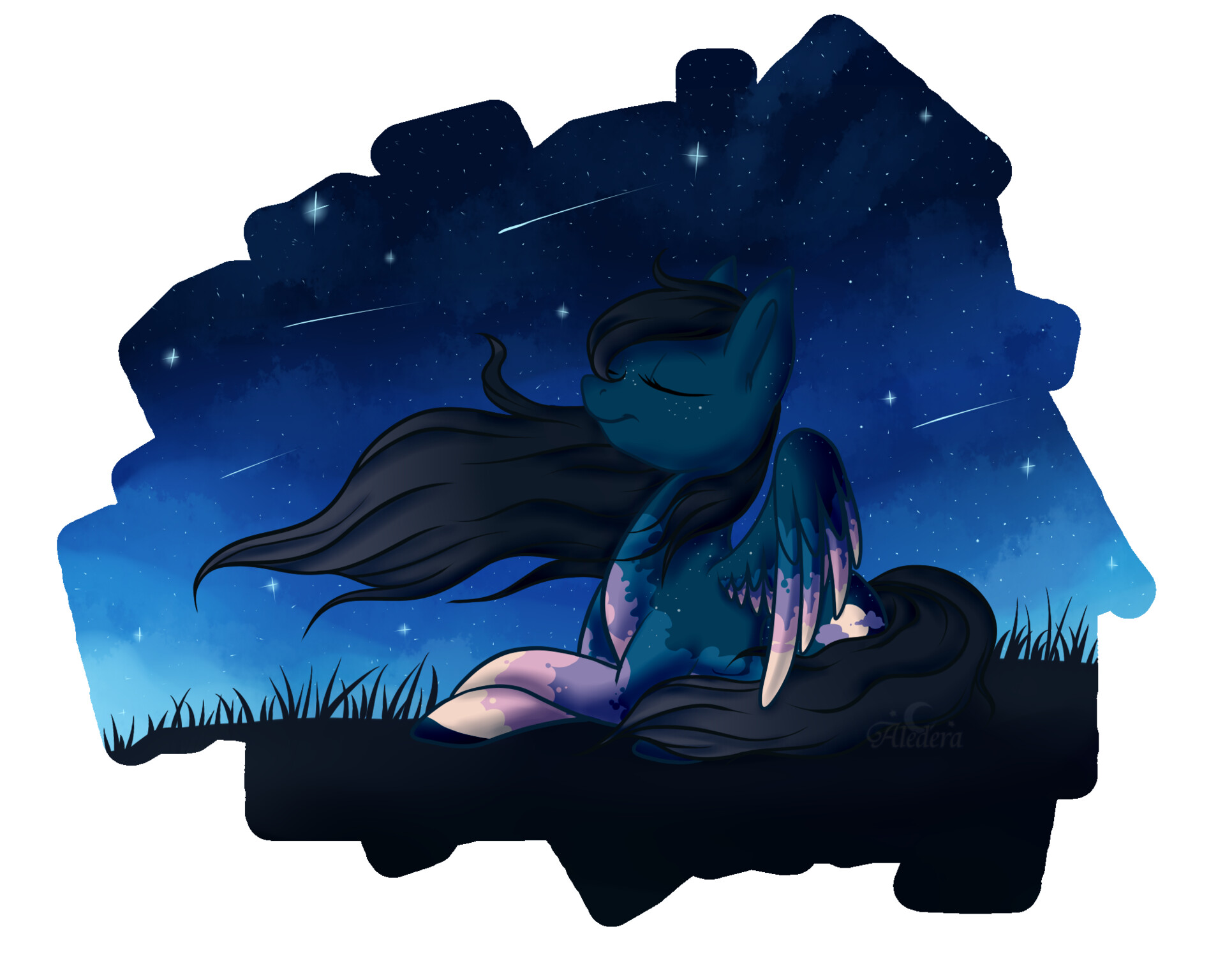 ArtStation - Relaxing under the stars