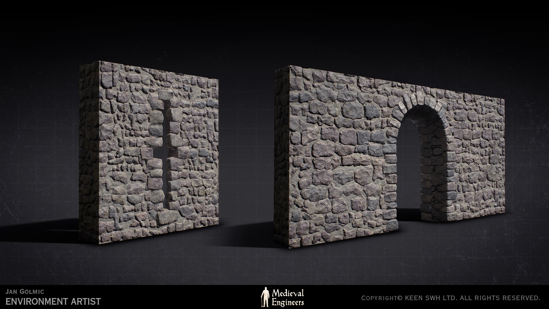 Jan Golmic - Medieval Engineers - Cube models