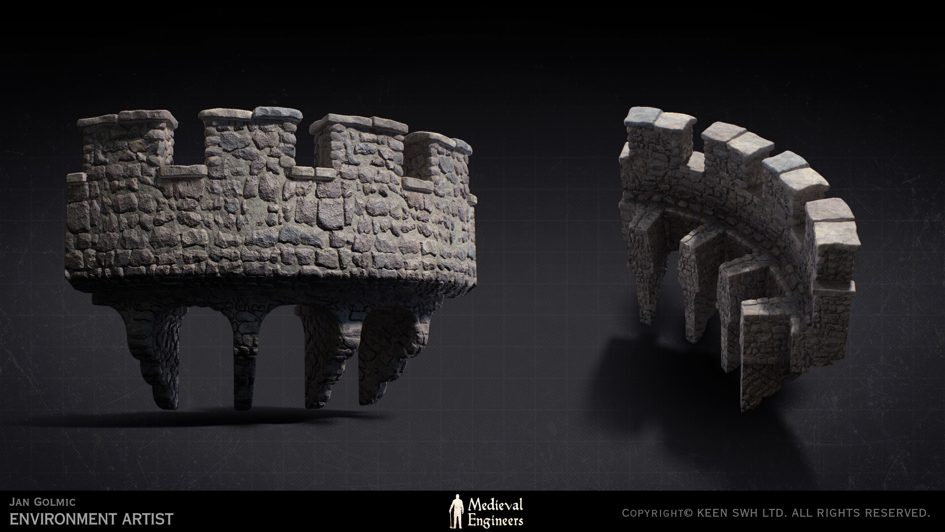 Jan Golmic - Medieval Engineers - Cube models