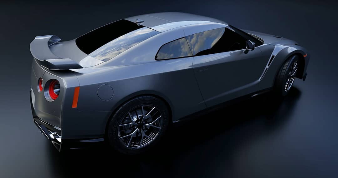 ArtStation - Nissan GTR 2017